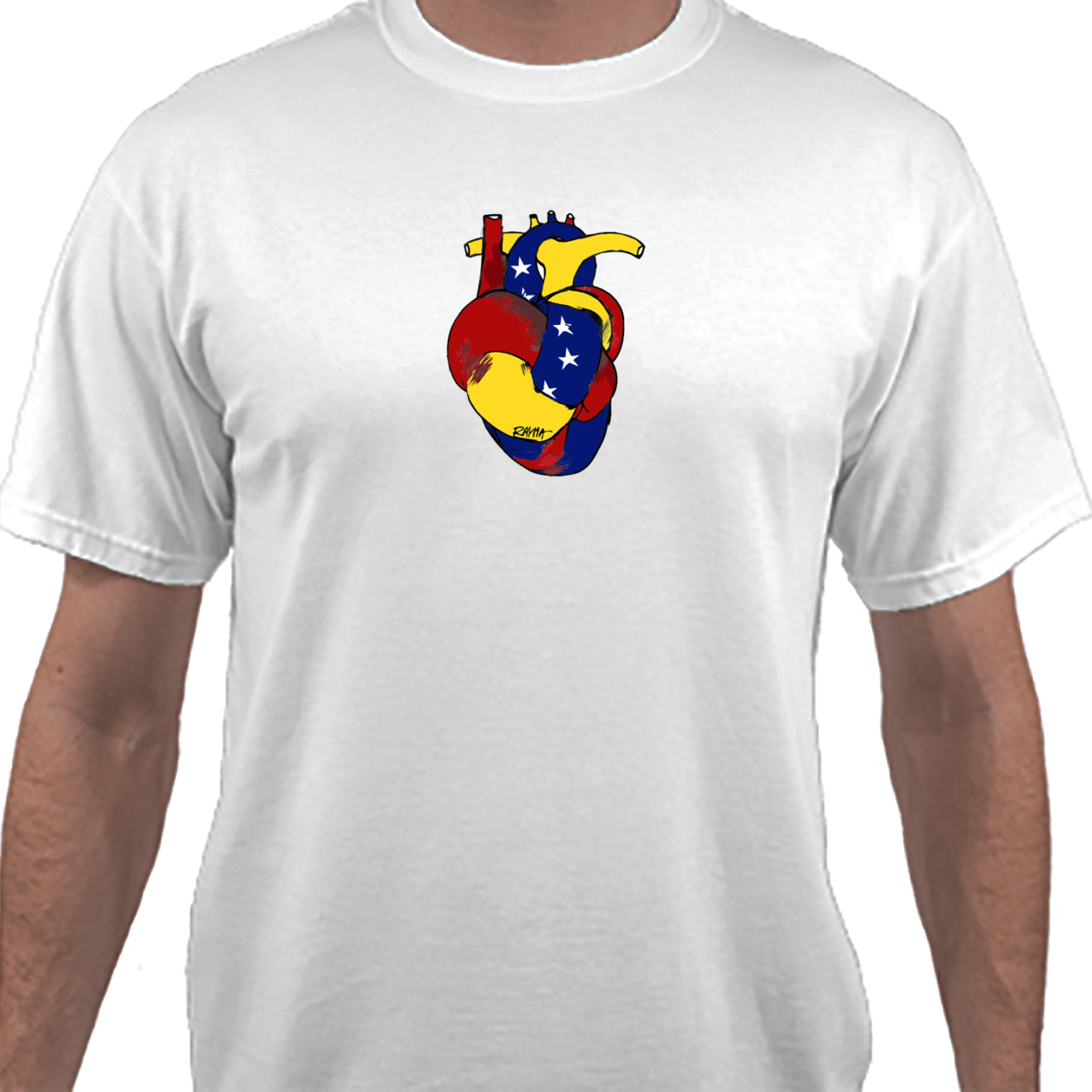 Franela Corazón de Venezuela – Rayma Suprani