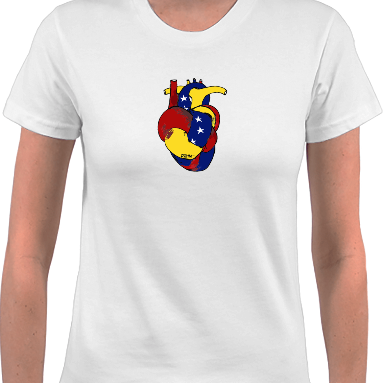 Franela Corazón de Venezuela – Rayma Suprani