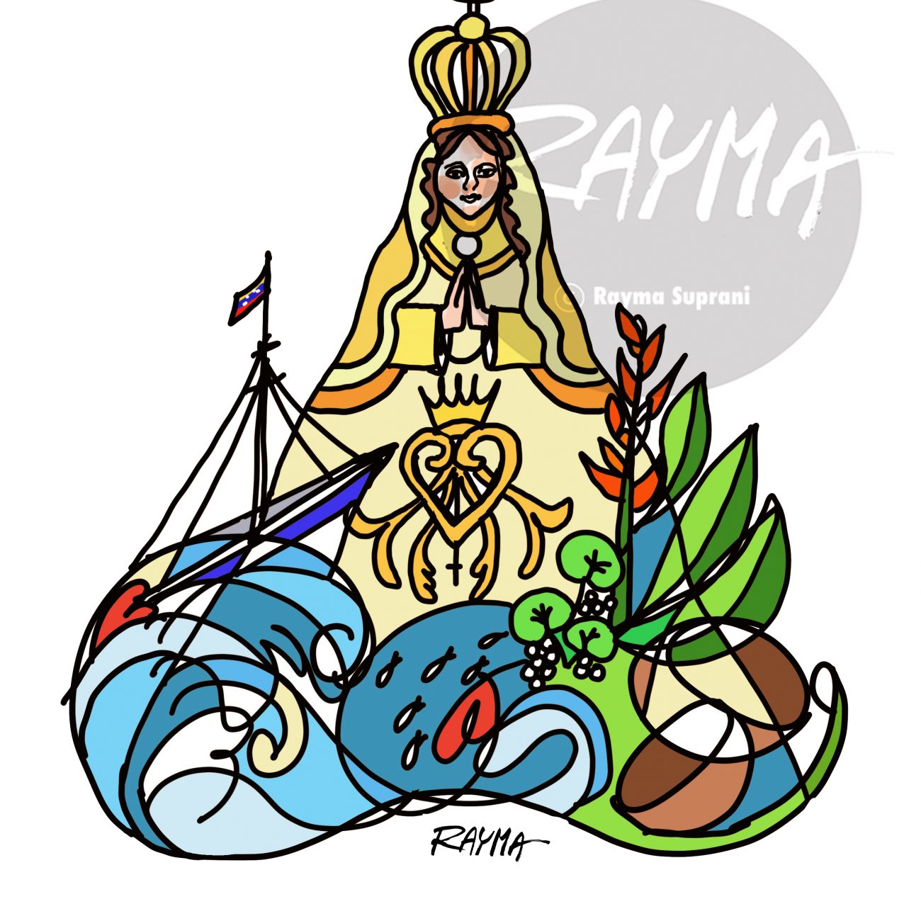 Drawings of Faith – Rayma Suprani